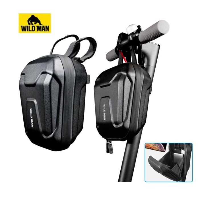 [SG SELLER] WILDMAN EVA Hard Shell Bicycle Front Bag Eva Pouch ...