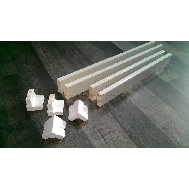PVC Tube 50 mm depth Part: A5 (Spacer) / For use with DIY Magnetic ...