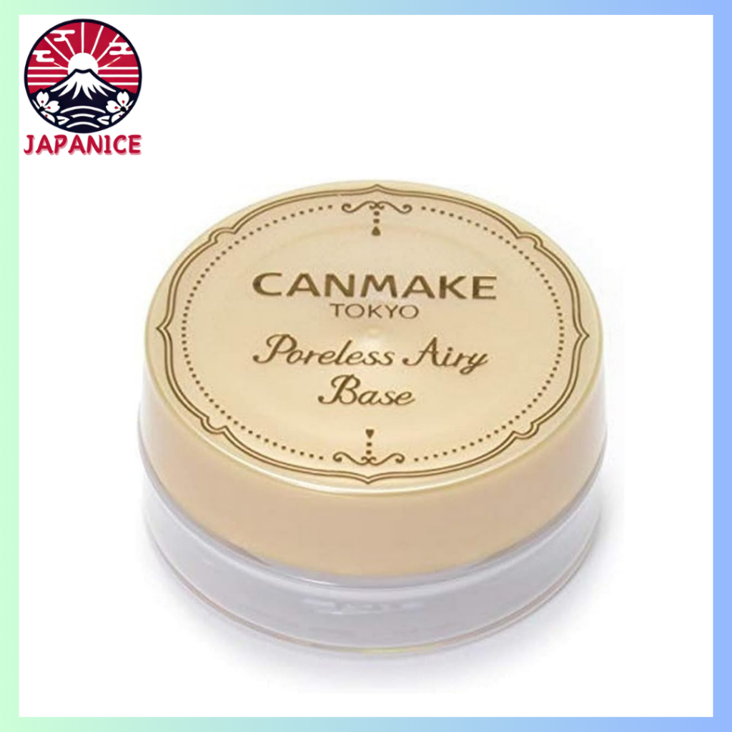 Canmake Poreless Airy Base 01 Pure White Makeup Base Jar 9 Grams (x1 ...