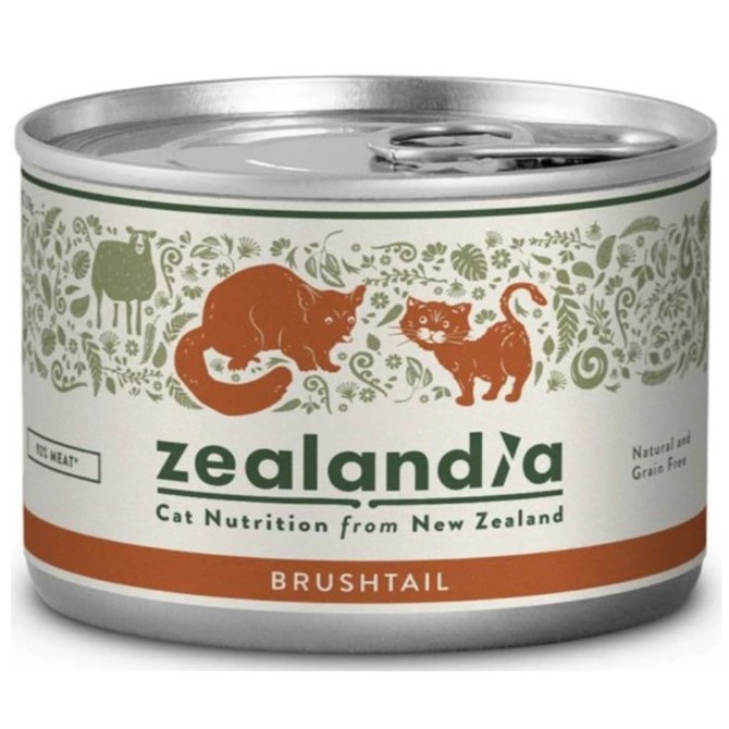 Zealandia Cat Brushtail/ Goat/ Duck/ Venison/ Wallaby Wet Cat Pate Food ...