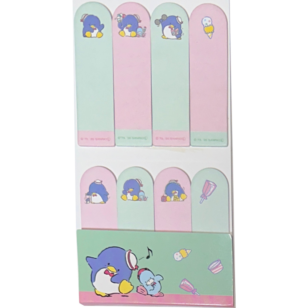 【Direct from Japan】Sanrio Tuxedosam Sticky Pad Note Pad Set Index Tabs ...