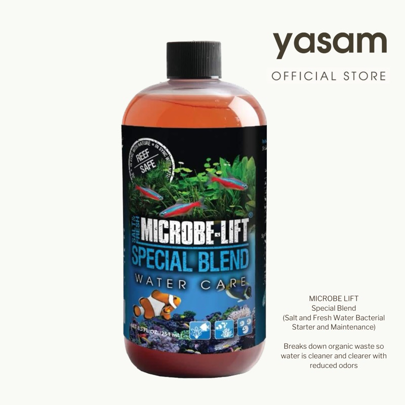 MICROBE LIFT - Special Blend (Salt and Fresh Water Bacterial Starter and Maintenance) | Shopee ...