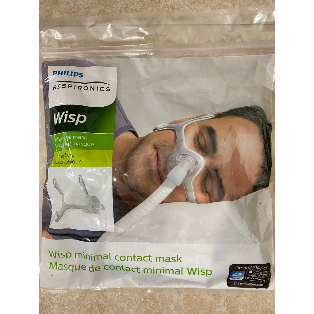 Philips Respironics Wisp Nasal CPAP Mask (Full Set with 3 nasal piece ...