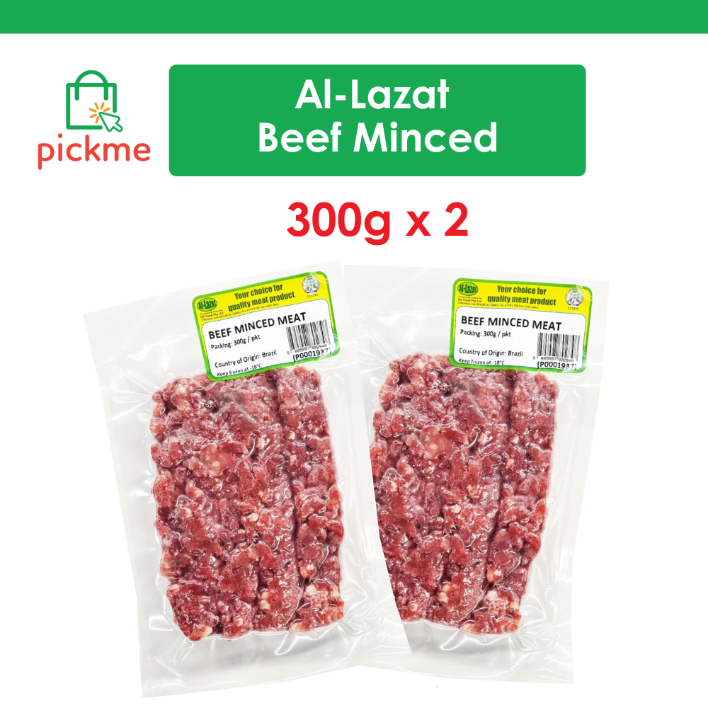 [Bundle of 2] Al-Lazat Beef Minced [300g X 2] Halal - Frozen | Shopee ...