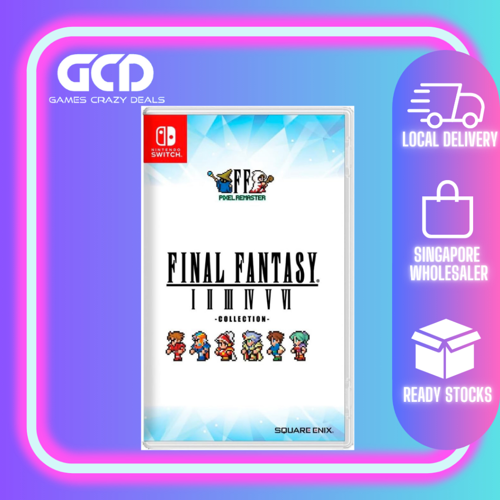 Nintendo Switch Final Fantasy I-VI Pixel Remaster Bundle (LOCAL ...