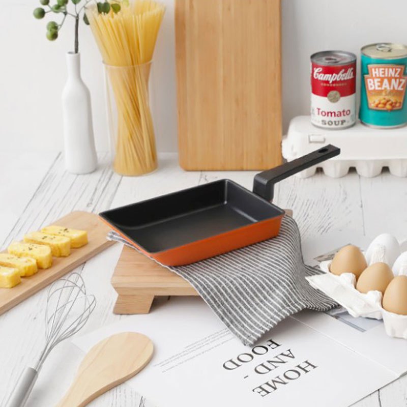 [Ocean Only] Kitchen Art Egg rolling Pan 18cm - made in korea | Shopee ...