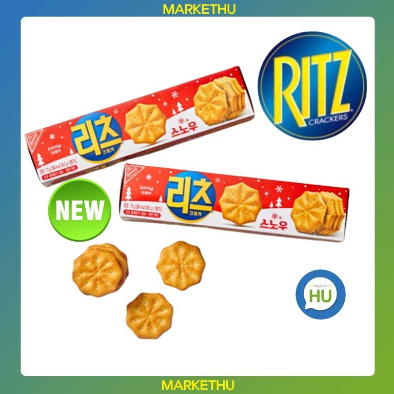 [Winter Limited Edition] RITZ Cracker Snow Flower Version 73g | Shopee ...
