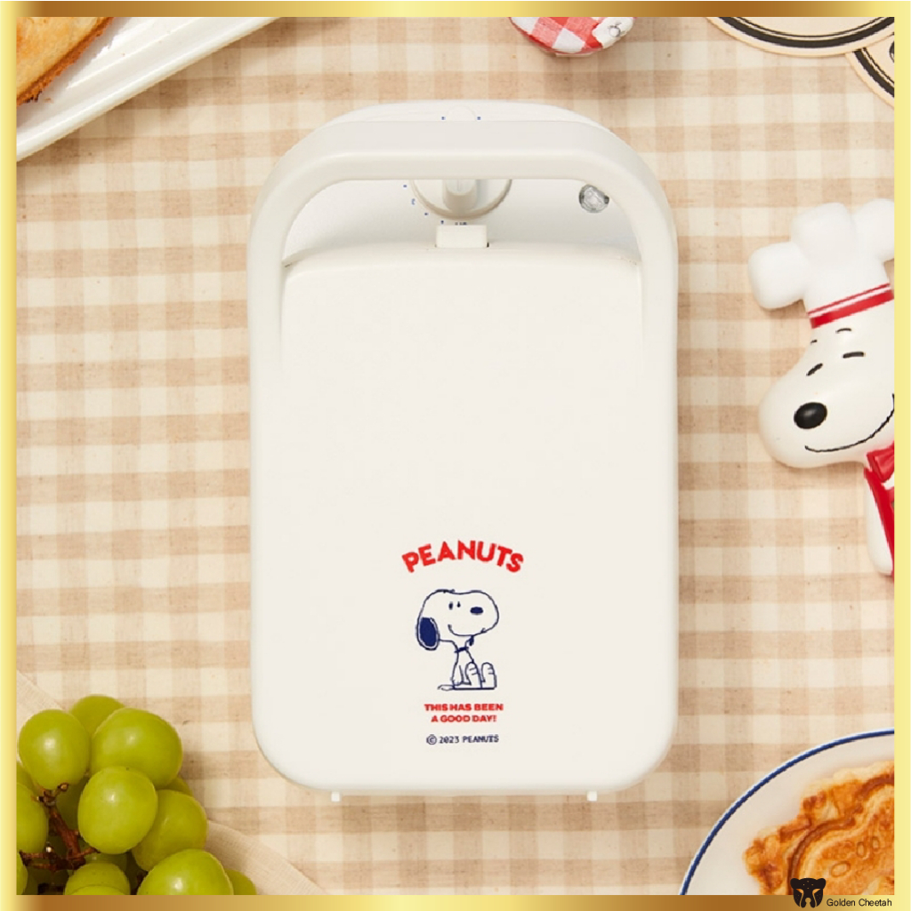 PEANUTS Snoopy Retro Sandwich Waffle Maker with Timer | Shopee Singapore