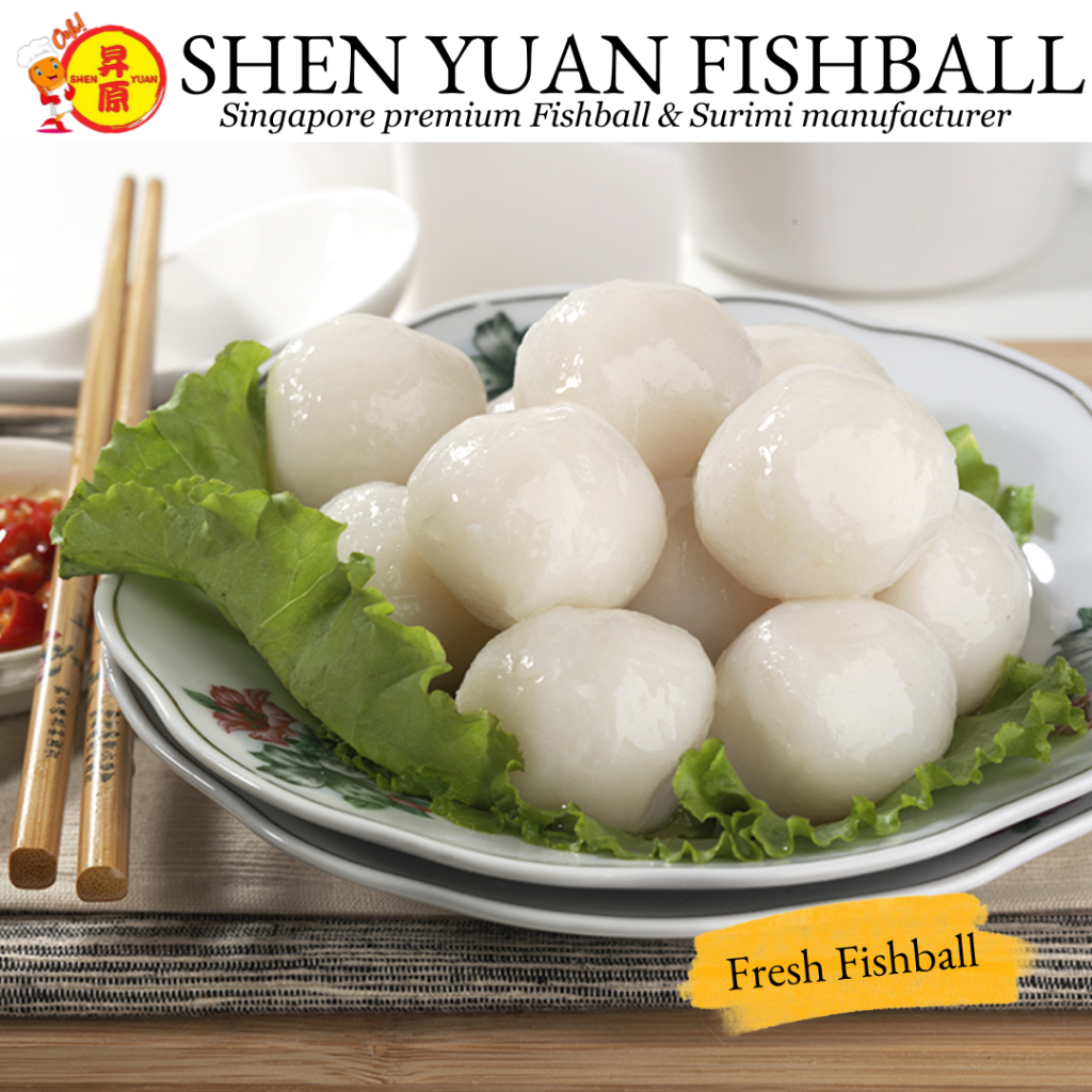 [10 Pieces] ShenYuan Fresh Fishball 昇原鱼丸 (23g each) | Shopee Singapore