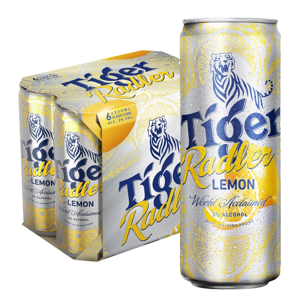 Tiger Radler Lemon (6 x 330ml) | Shopee Singapore
