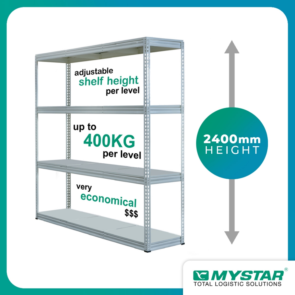 Original MYSTAR Boltless Rack for Bomb Shelter and Storeroom (Removable ...