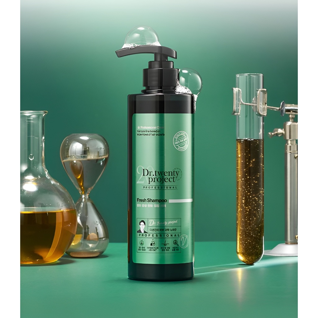 Dr. Twenty] Project Professional Fresh ★Shampoo 500ml. ★made in Korea ...