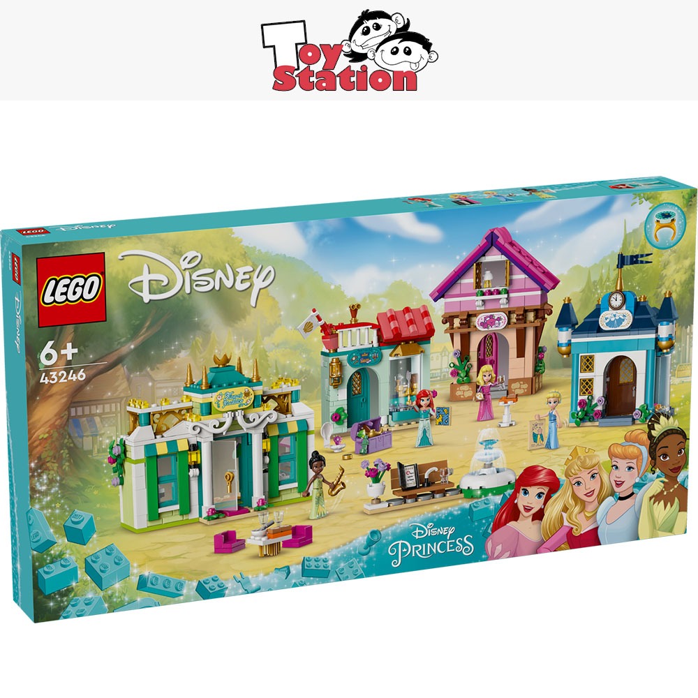 LEGO Disney Princess 43246 Disney Princess Market Adventure | Shopee ...