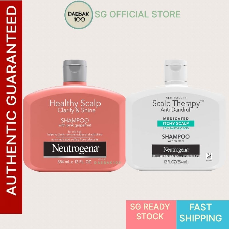 Neutrogena Healthy Scalp Clarify & Shine Shampoo with Pink Grapefruit ...