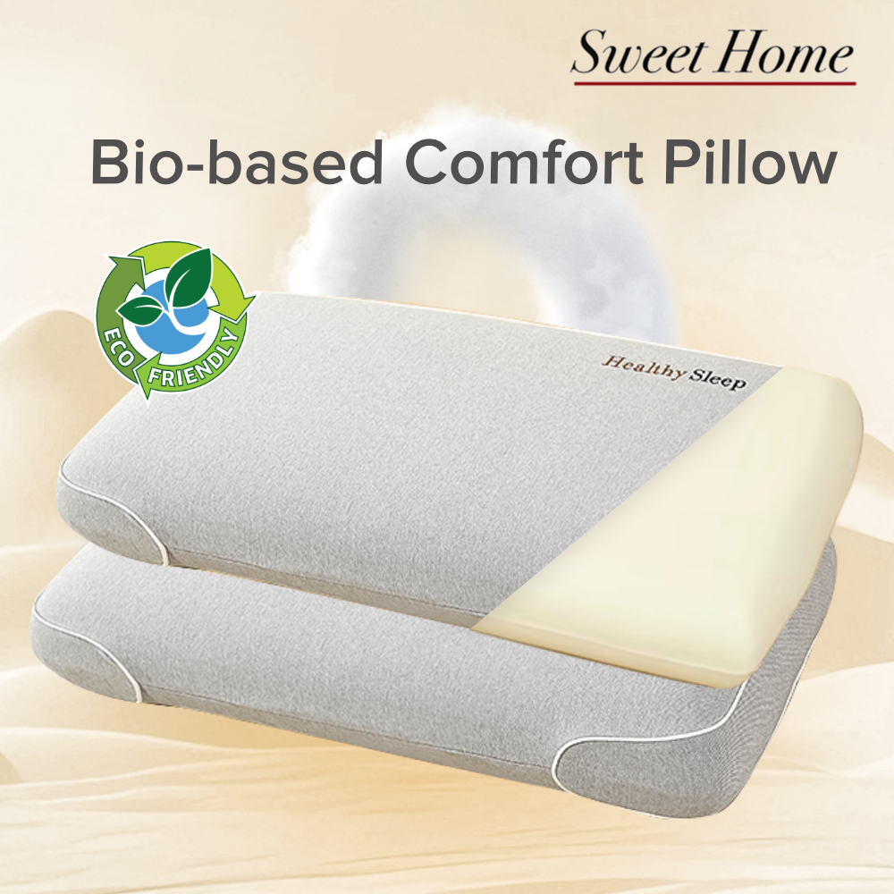 Bio-based Memory Foam Pillow Ultrasoft Comfort Adult Cervical Care ...