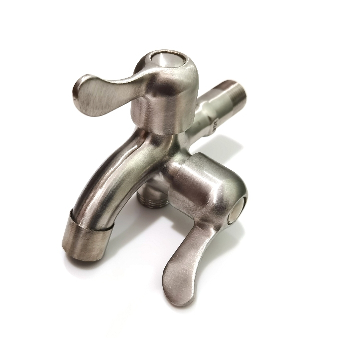 304 Stainless Steel Double Tap Multifunctional Stainless Steel Two Way ...