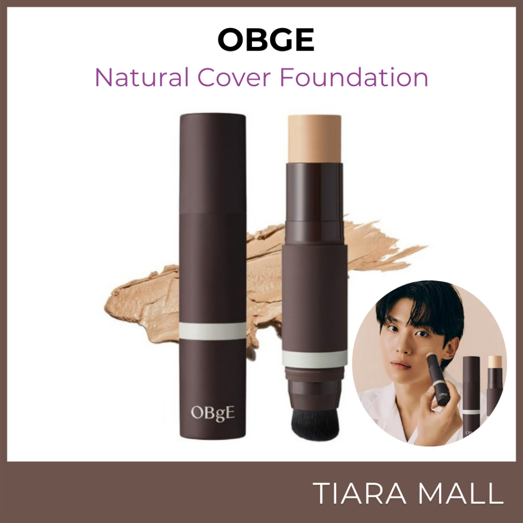 [OBgE] DEX Pick, OBgE Natural Cover Foundation SPF50+ PA++++ 13g | Shopee Singapore