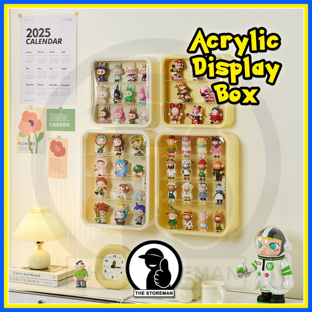 Acrylic Display Box / Popmart Figurines Shelf / Figurines Display Case ...