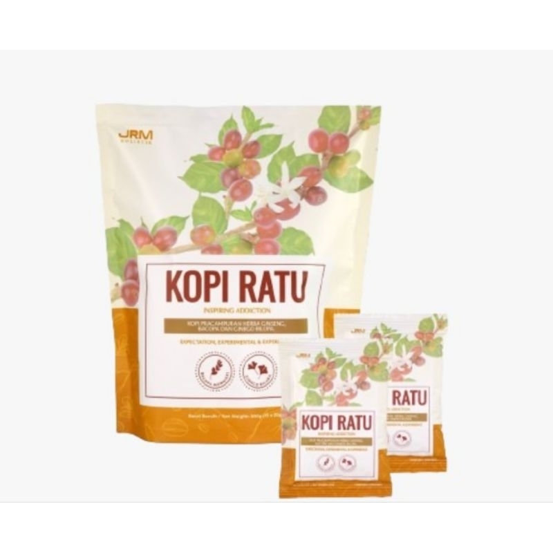 Kopi Ratu JRM. 15 sachets. AUTHENTIC | Shopee Singapore