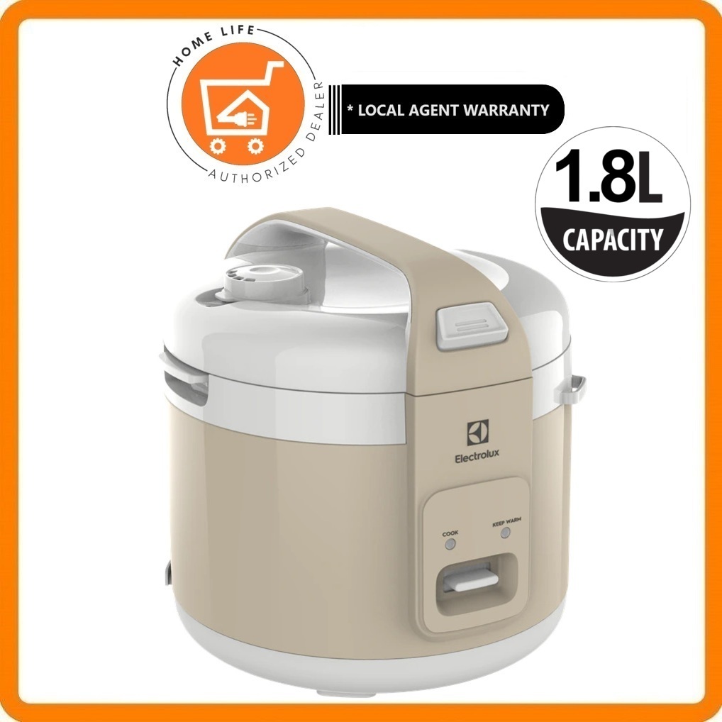 Electrolux E4RC1-350B 1.8L Rice Cooker | Shopee Singapore
