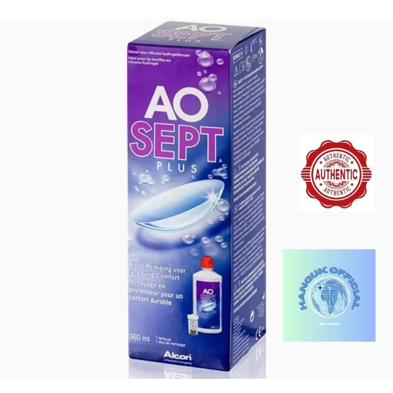 AOSEPT PLUS SOLUTION (360ML) | Shopee Singapore