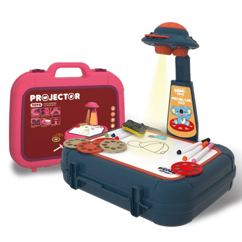 48 Patterns Children Projector Drawing Table Kids Art Graffiti Painting ...