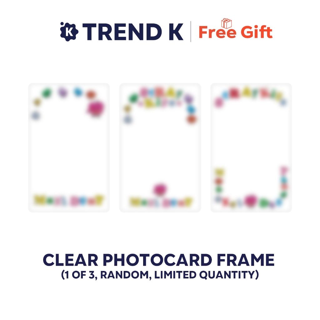 TREND K - [Clear Photocard Frame] | Shopee Singapore