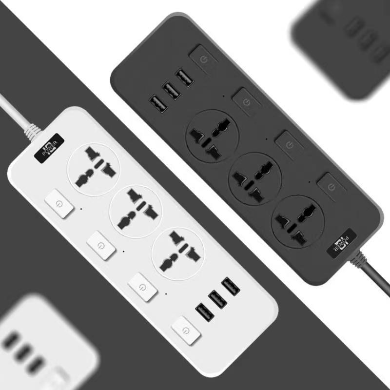 2500W,2 m UK standard power socket usb charging multi-function ...