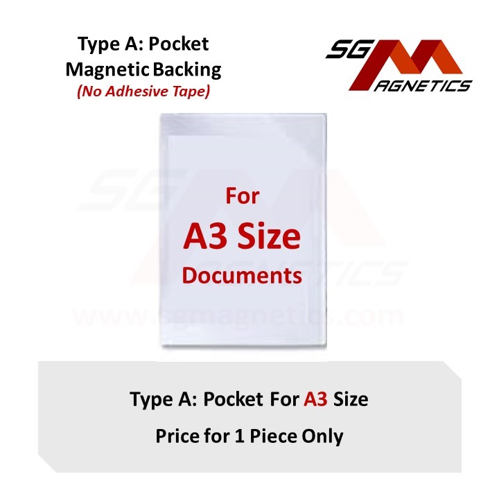 Magnetic Pockets - Labels insert Profile Signage Fridge Photo Frame ...