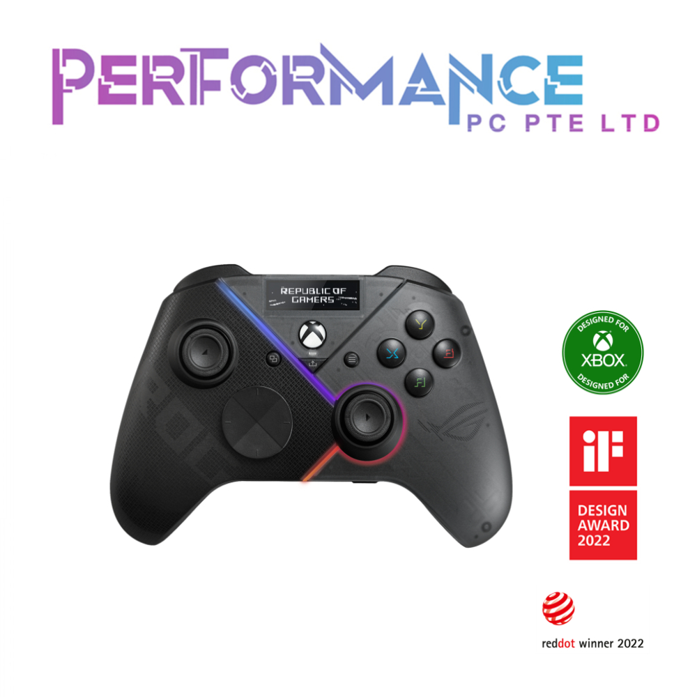 ASUS ROG RAIKIRI PRO PC Controller features an OLED display (2 YEARS ...