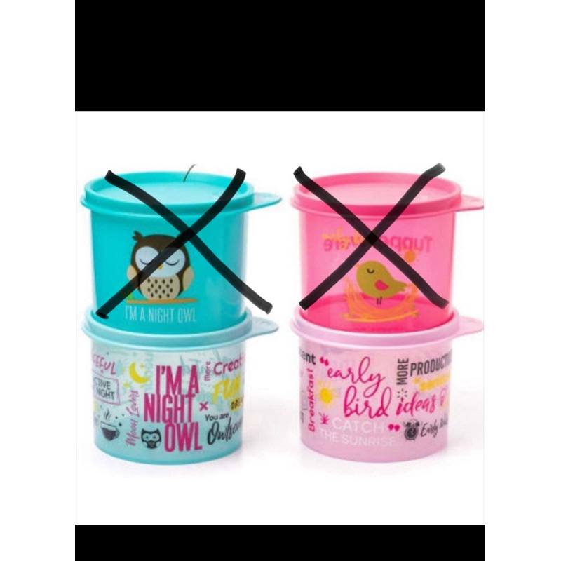 Tupperware Cutie Canister (2 ) 570ml | Shopee Singapore