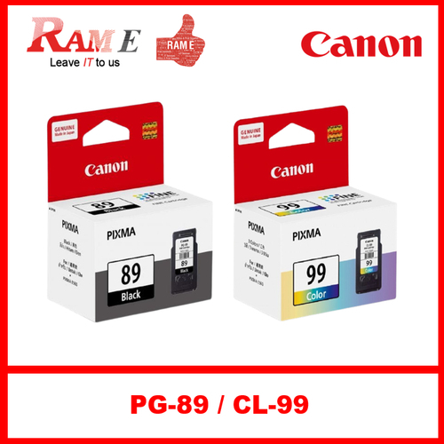 [ORIGINAL] Canon PG-89 PG89 PG 89 Black / CL-99 CL99 CL 99 Colour Ink ...