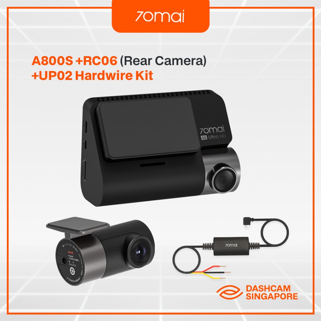 70mai A800S 4K Dashcam [Global Edition] | A800S 4K UHD | Shopee Singapore