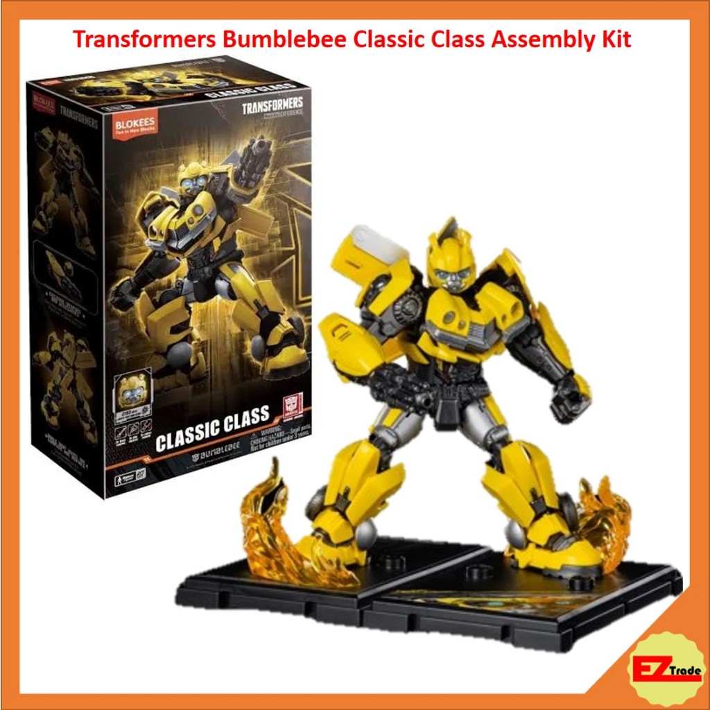 Hasbro Blokees Transformers Bumblebee Classic Class Assembly Kit ...