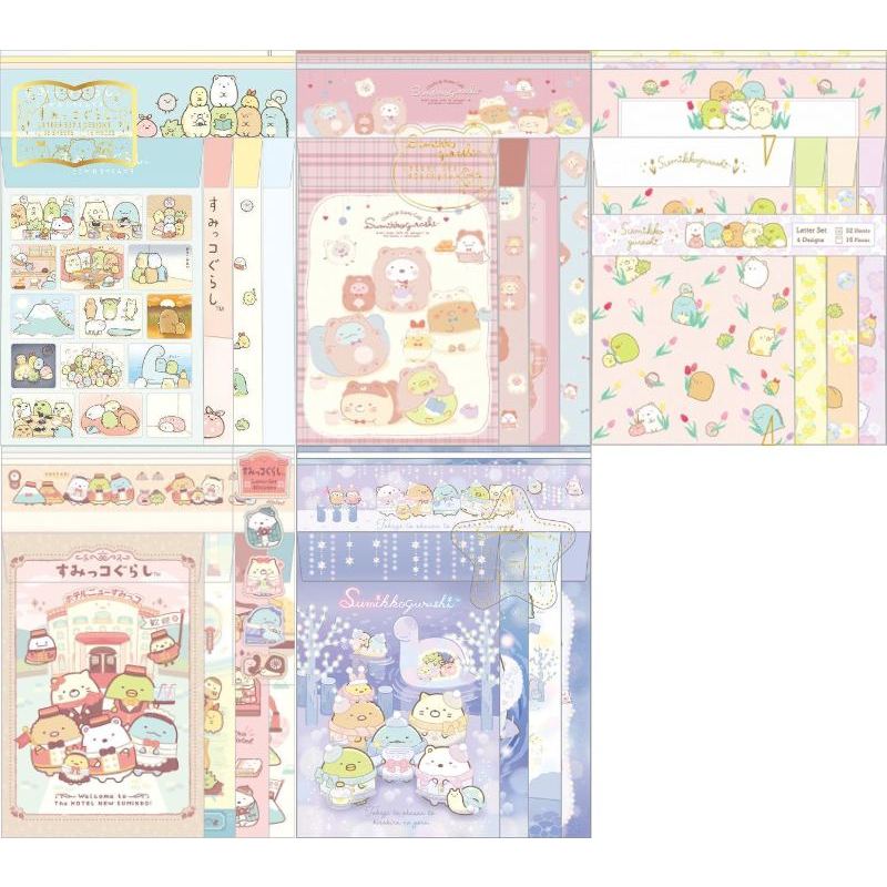 【Direct from Japan】 San-X Letter Set 32 Writing Paper + 16 Envelopes ...