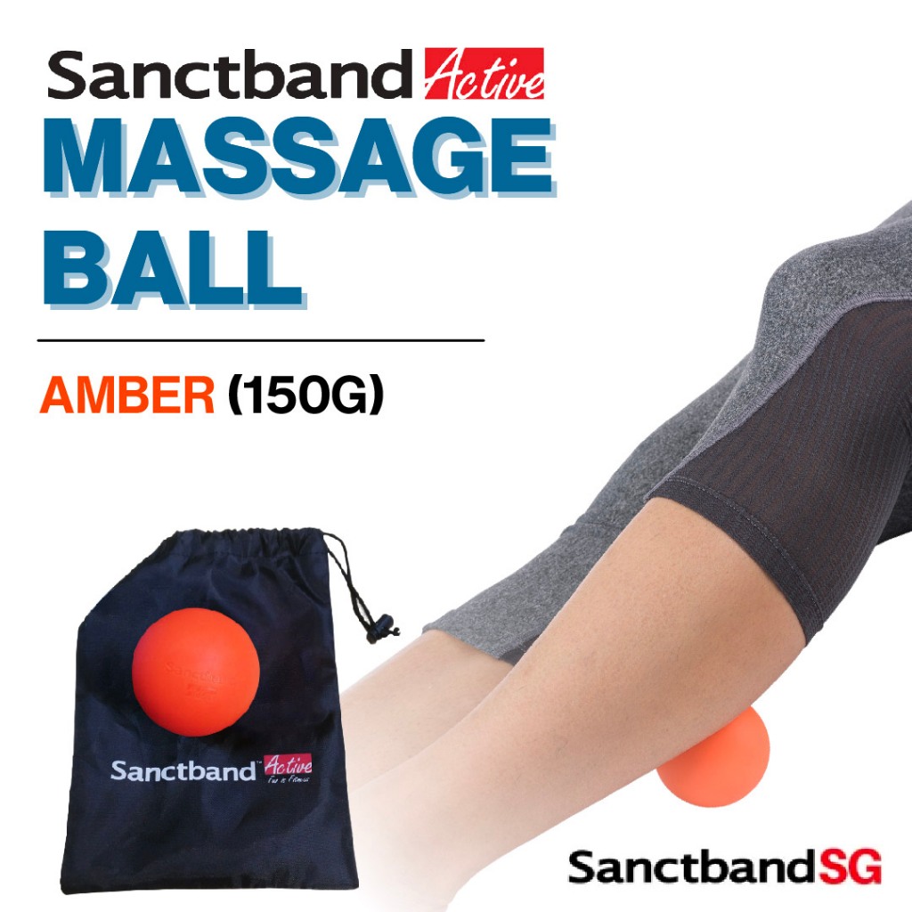 Sanctband Active Trigger Point Ball Lacrosse Massage Ball Gym Yoga ...