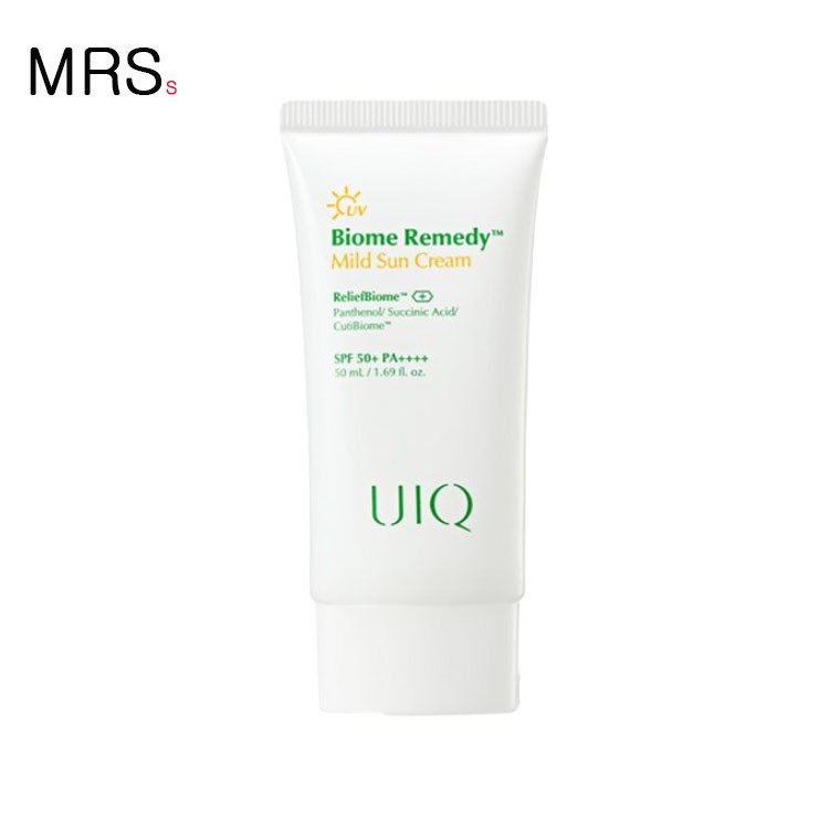 UIK BIOME REMEDY MILD SUN CREAM SPF50+ PA++++ 50ml | Shopee Singapore