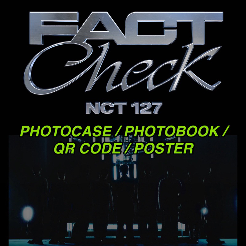 SEALED / UNSEALED OFFICIAL NCT 127 FACT CHECK ALBUM PHOTOBOOK / POSTER ...