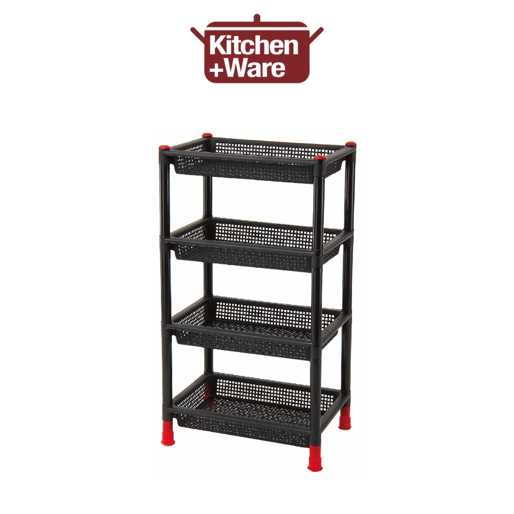 [Taiwan] 4 Tier Polypropylene (PP) Multipurpose Storage Rack/ Rack ...