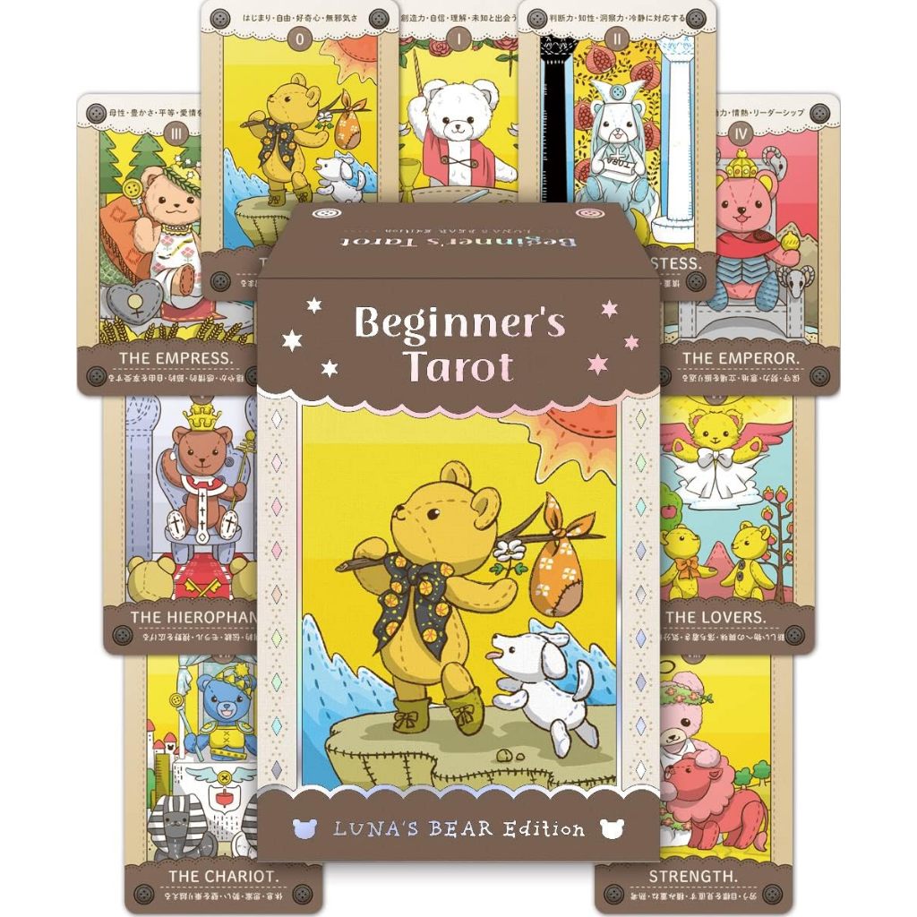 Direct from Japan Tarot cards for beginners with meanings written in ...