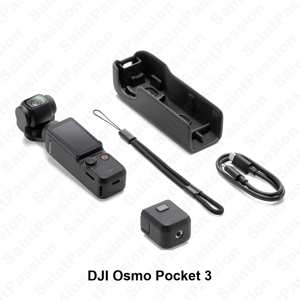 DJI Osmo Pocket 3 - 1-inch CMOS 4K/120F, 2-inch Rotatable Screen, 3-Axis Mechanical Stabilized ...