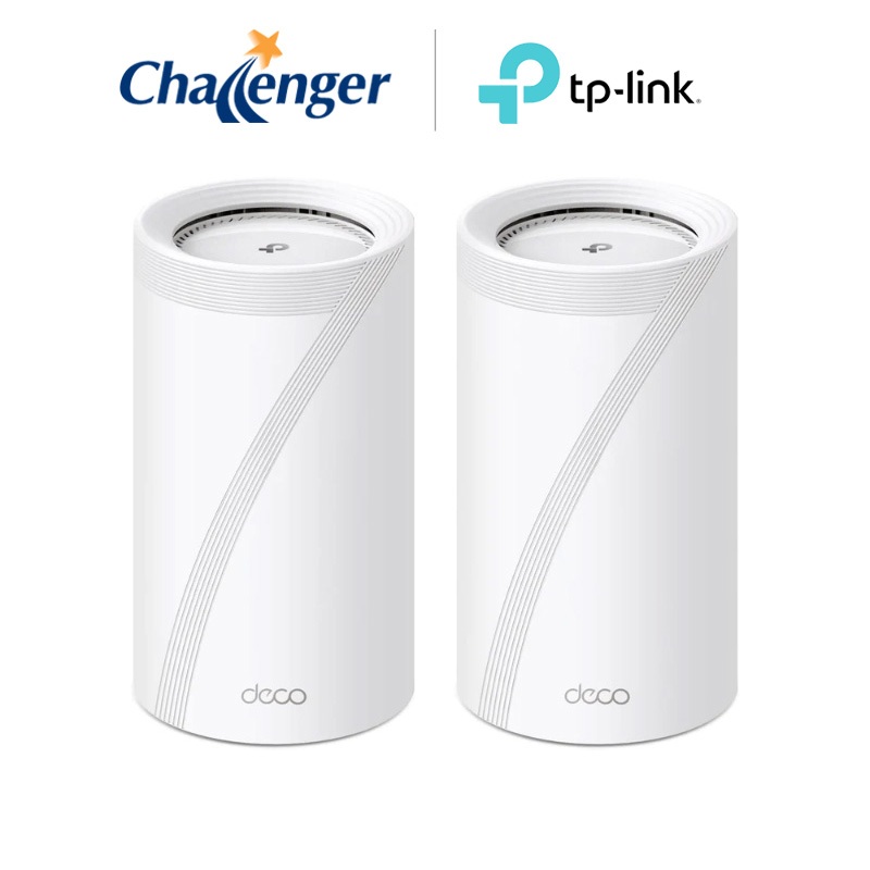 TP-Link Deco BE85 BE22000 Tri-Band Whole Home Mesh WiFi 7 System (2 ...