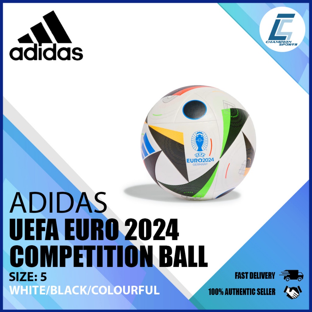 Adidas UEFA Euro 2024 Competition Ball (IN9365) (BB3/RO) | Shopee Singapore