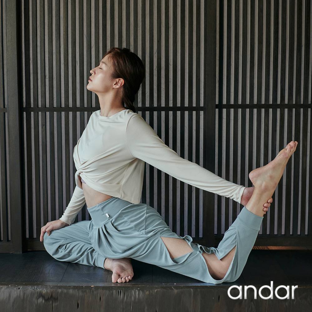 [ANDAR] Karuna Yogini Pants Women Clothes Work out clothes Korean Andar ...