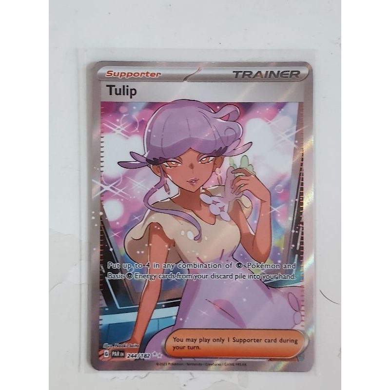Pokemon tulip full art trainer supporter paradox rift card | Shopee ...