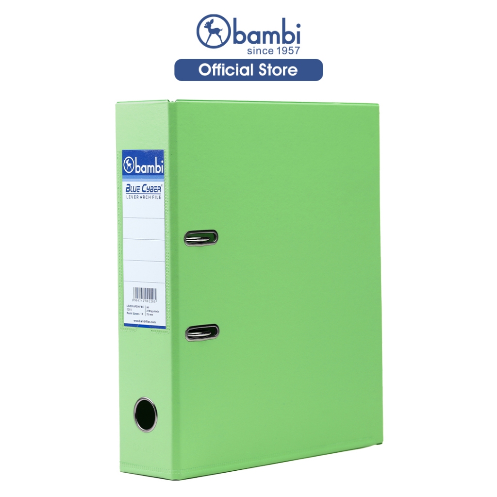Bambi PVC Lever Arch File A4 75 mm (3 inch) – 1011 | Shopee Singapore