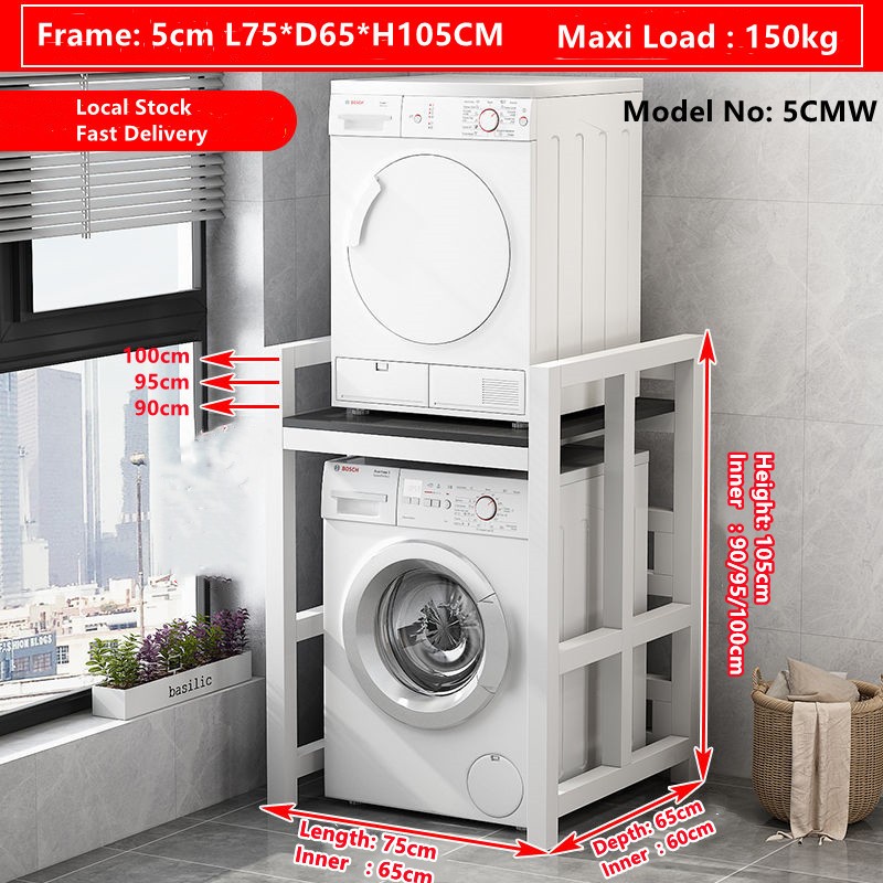 "SG READY STOCK" Washing Machine Rack Storage Rack Washing Machine ...