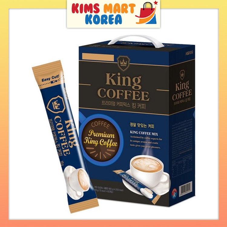 Seoul Milk King Coffee Mix Stick Korean Premium Instant Coffee Mix 16g ...
