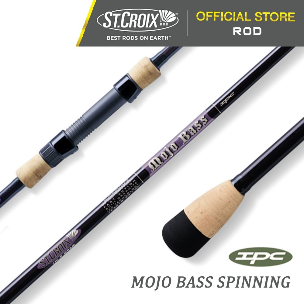 ST. CROIX MOJO BASS SPINNING / CASTING FRESH WATER SPINNING / CASTING ROD | Shopee Singapore