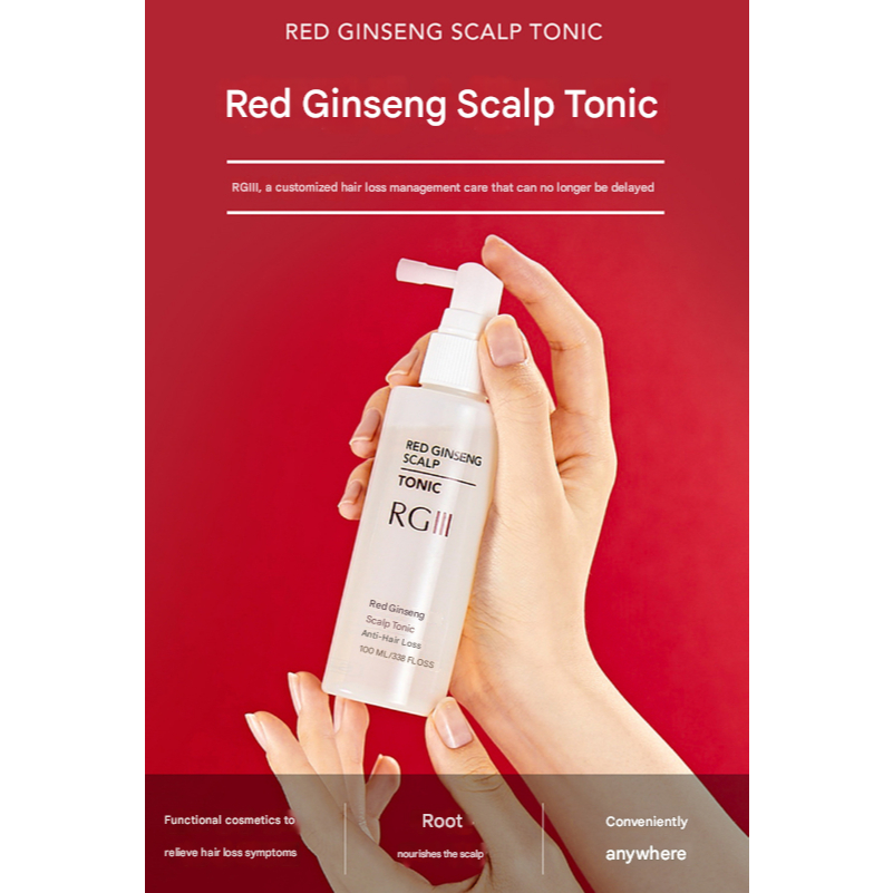 Vegan RGIII Red Ginseng Scalp Tonic 100ml | Shopee Singapore